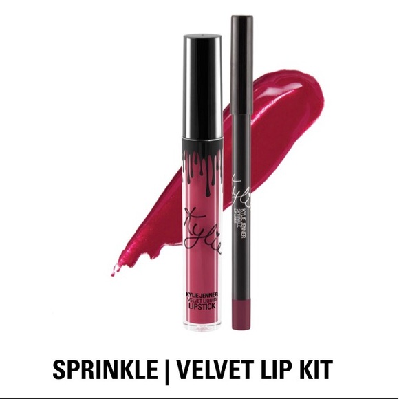 Kylie Cosmetics | Makeup | Kylie Cosmetics Sprinkle Velvet Lip Kit Nib ...